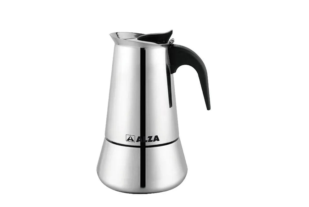 Cafetera italiana ALZA JAVA inox 9 tazas